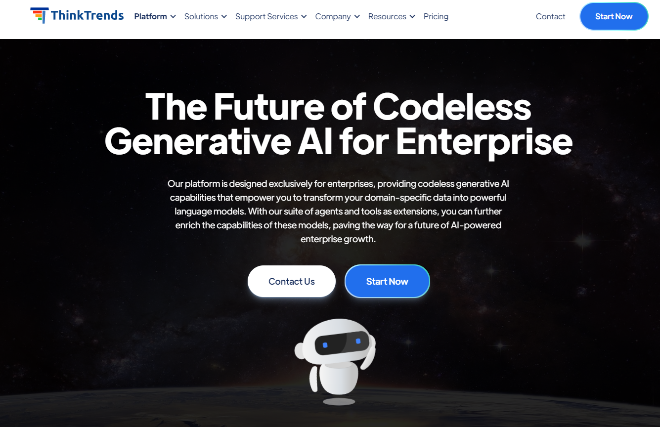 ThinkTrends Platform - Codeless Generative AI